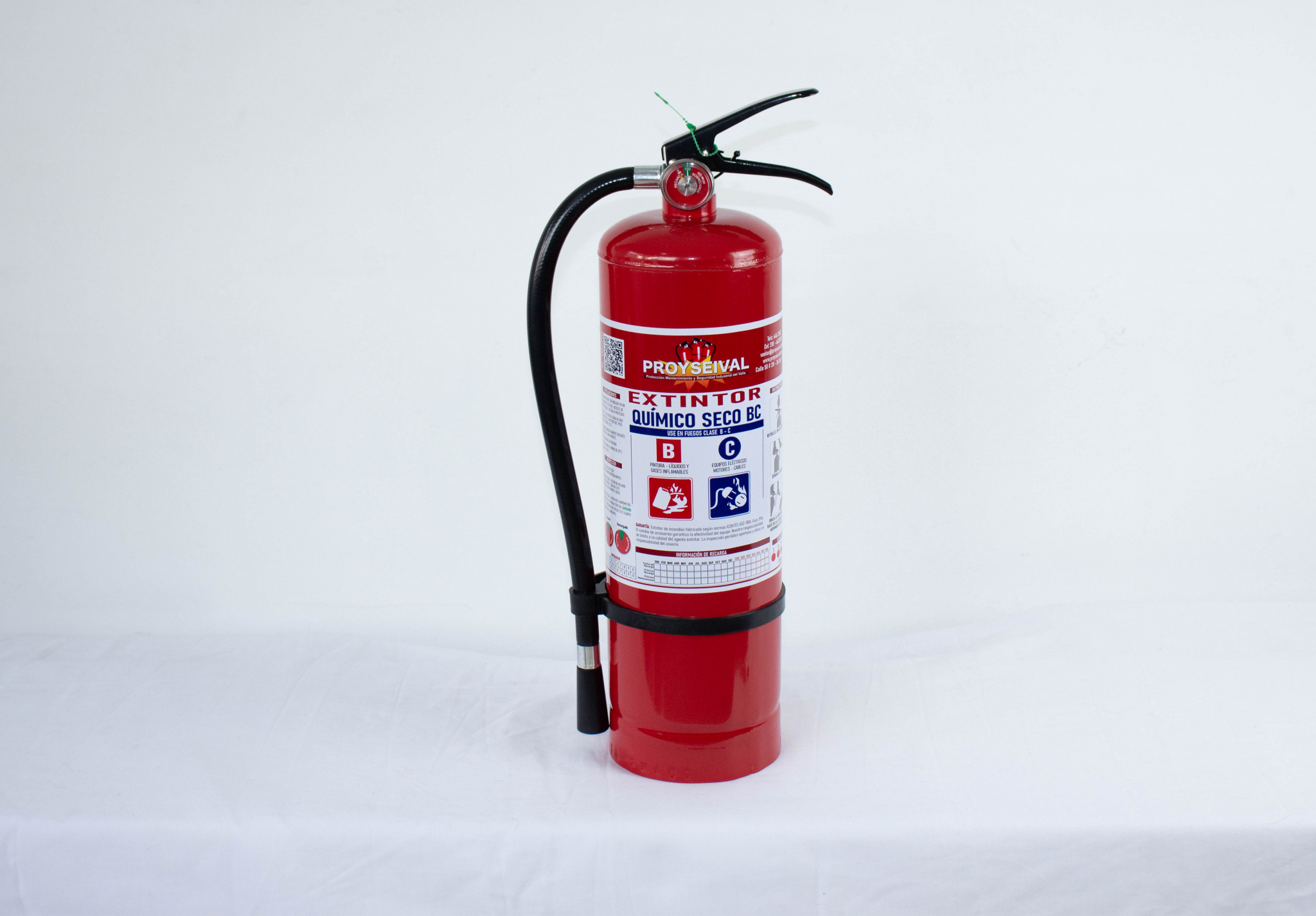 Extintor polvo químico seco BC 20 libras – Proyseival